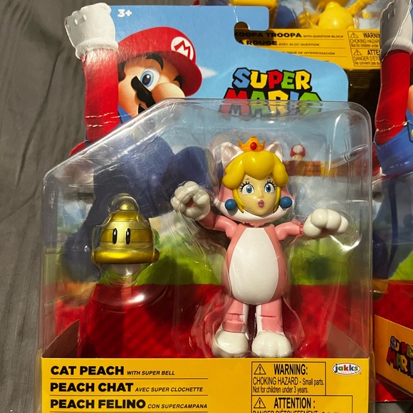 Toys | Super Mario Nintendo Cat Peach Bone Piranha Plan Koopa Troopa 4 ...